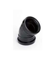 45° Double Collar Soil Pipe Elbow 110mm | Reliable Elbow for 4" Soil Pipes